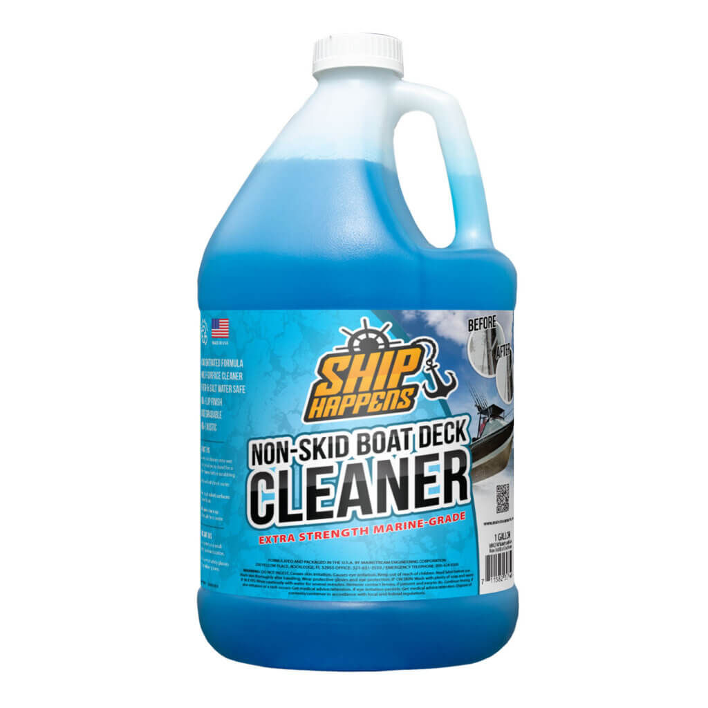Ship Happens: Non-Skid Boat Deck Cleaner - Mainstream Marine